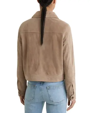 REISS Sonny Suede Jacket