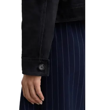 REISS Sonny Suede Jacket