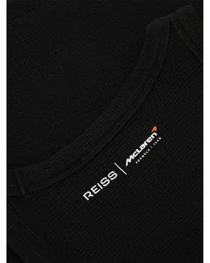 REISS Sleeveless Waffle Knit Top