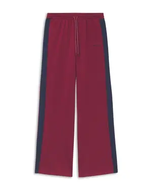 Alexander McQueen Technical Flare Drawstring Track Pants