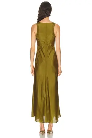 EAVES Freda Maxi Dress - Olive