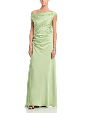 Simkhai Elinne Gown - Leaf