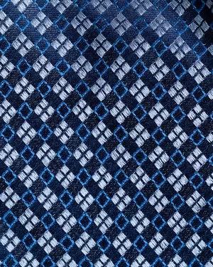 Bloomingdale'S Silk Classic Geometric Tie - Navy