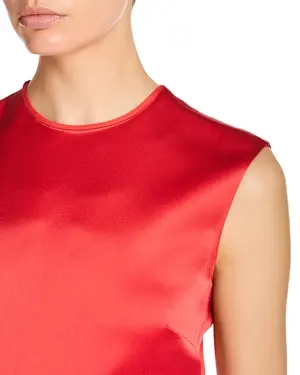 Stella McCartney Satin Midi Dress