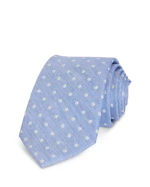 Bloomingdale'S Classic Dot Tie Exclusive - Blue