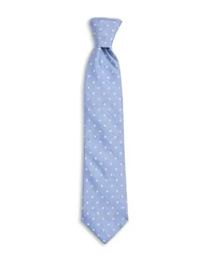 Bloomingdale'S Classic Dot Tie Exclusive - Blue