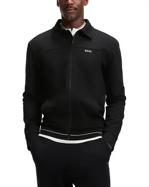 BOSS Logo Member Full Zip Jacket - Black
