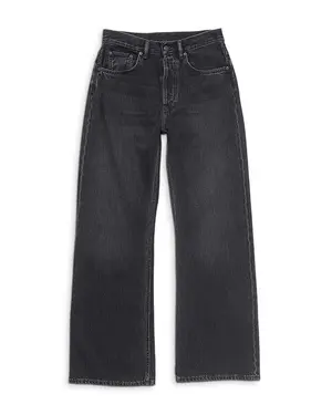 Acne Studios 2021f Mid Rise Wide Leg Jeans