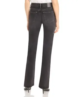 Acne Studios Mid Rise Straight Jeans - Black