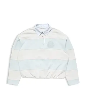 Acne Studios Striped Polo Sweatshirt