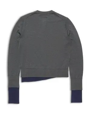 Acne Studios Layered Look Cardigan Sweater