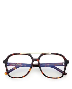 FREYRS EYEWEAR Spencer Aviator Blue Light Blocking Reading Glasses, 55 Mm
