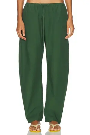 LESET Kyoto Drawstring Pant - Juniper