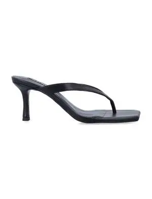 Senso Mini Modern Thong Sandals With Sculptural Heel