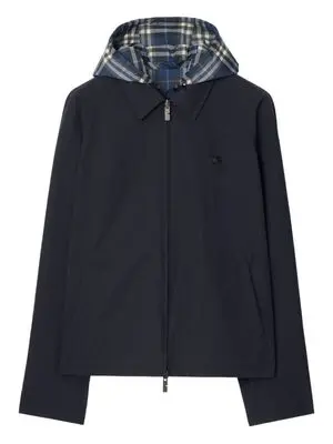 Burberry Reversible Check Hooded Jacket