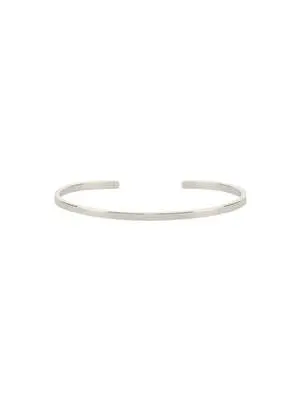 MAISON MARGIELA Numeric Minimal Cuff Bracelet - Silver