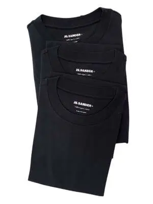 JIL SANDER Jil Sander Logo Patch Short Sleeve T-Shirt Navy