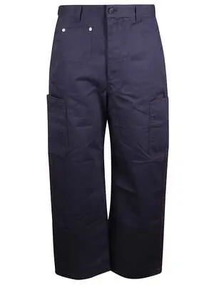 Givenchy Couture Denim Set With Button And Zip Fastening