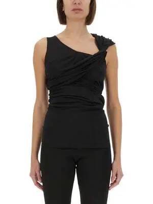 Rick Owens Twisted Asymmetric Top