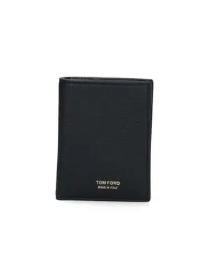 TOM FORD Luxury Calf Leather Wallet For - Black