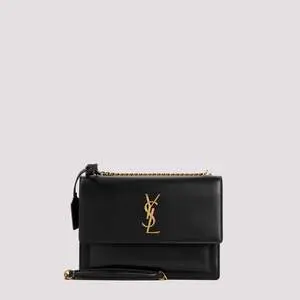 Saint Laurent Medium Sunset Bag - Black