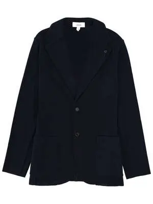 LARDINI Single-breasted Jacket In Knit