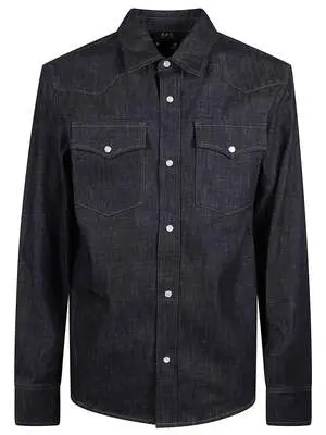 A.p.c. Classic Cotton Western Shirt For