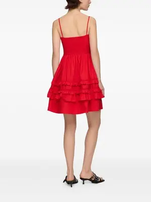 GANNI Organic Cotton Mini Dress