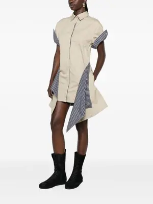 Loewe Cotton And Silk Mini Dress