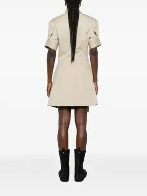 Loewe Cotton And Silk Mini Dress