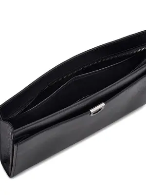 FERRAGAMO Gancini Leather Pouch