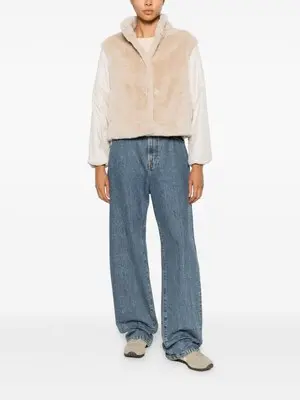 Herno Faux-fur Blouson Jacket
