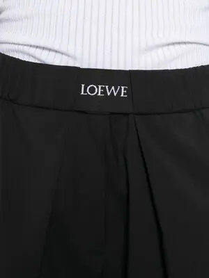 Loewe Cotton And Silk Trousers