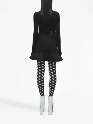 Marc Jacobs Denim Cotton Mini Skirt