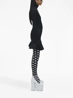 Marc Jacobs Denim Cotton Mini Skirt