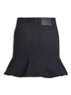 Marc Jacobs Denim Cotton Mini Skirt