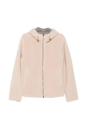 Herno Fleece Blouson Jacket - Beige