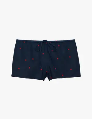 Araks Polly Short Swim Shorts In Lagoon Dot