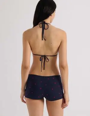 Araks Polly Short Swim Shorts In Lagoon Dot