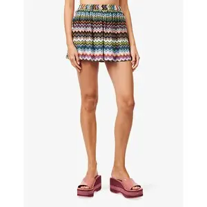 Missoni Zig-zag Knitted Shorts