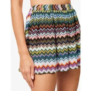 Missoni Zig-zag Knitted Shorts