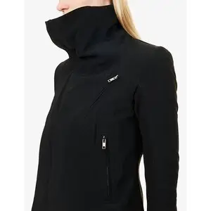 Rick Owens Asymmetrical Zip Long Sleeve Biker Jacket - Black