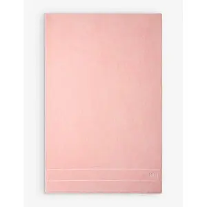 BOSS Plain Logo-embroidered Egyptian-cotton Towel
