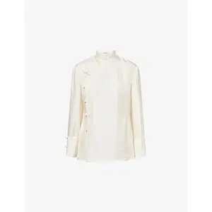 ROHE FRAMES Pankou Knotted Silk Shirt