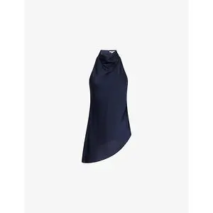 Veronica Beard Asymmetrical Drape Top