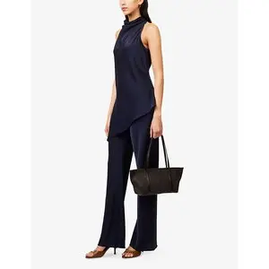 Veronica Beard Asymmetrical Drape Top