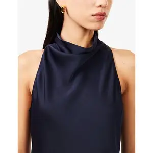 Veronica Beard Asymmetrical Drape Top