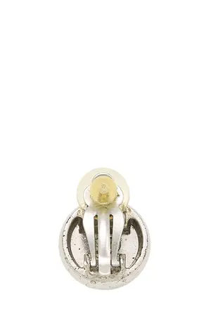Chanel Cc' Clip On Earrings
