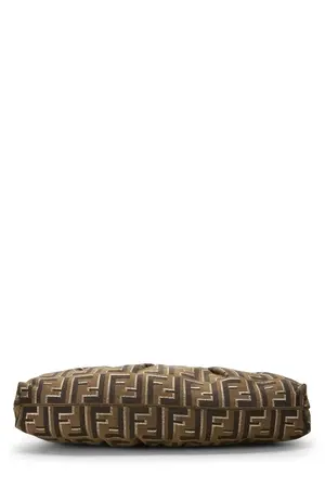 Fendi Zucca Lurex Chef Shoulder Bag