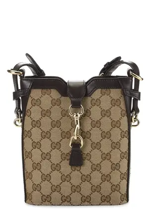 Gucci Original Gg Bucket Shoulder Bag - Brown
